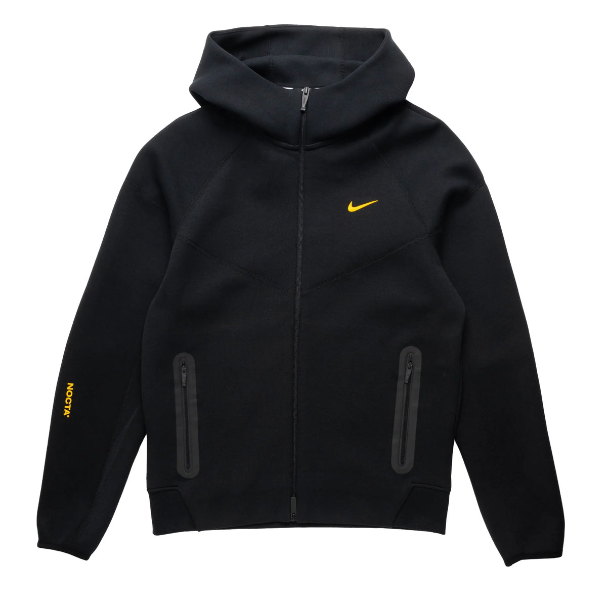 Nike x Drake NOCTA Tech Fleece Hooded Jacket Black – 3KICKS