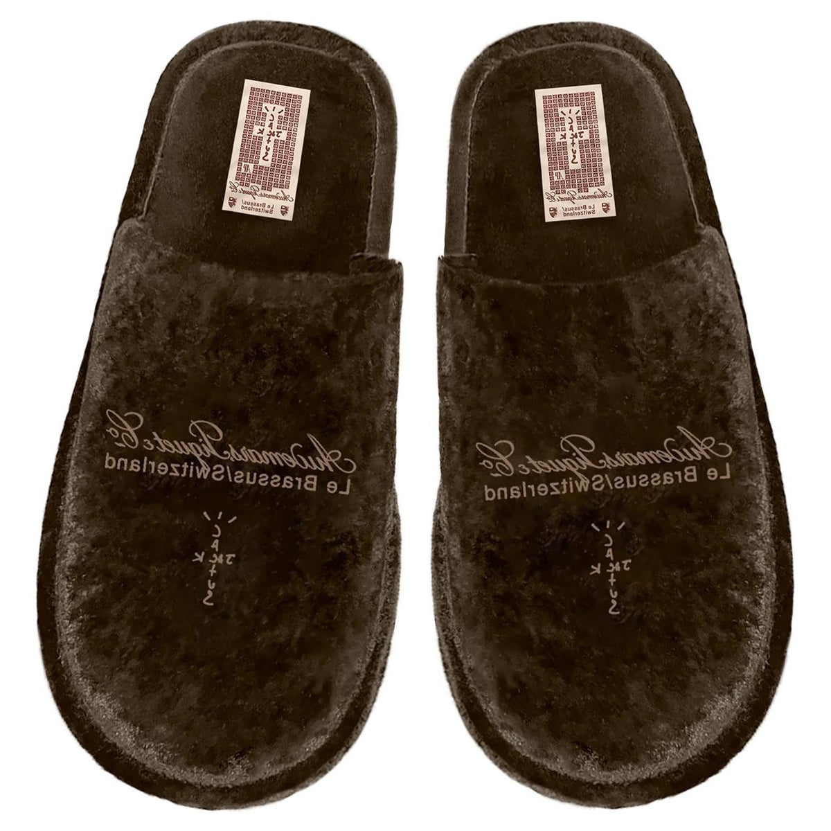Travis Scott CJ X Audemars Piguet House Slippers Brown Velvet – 3KICKS