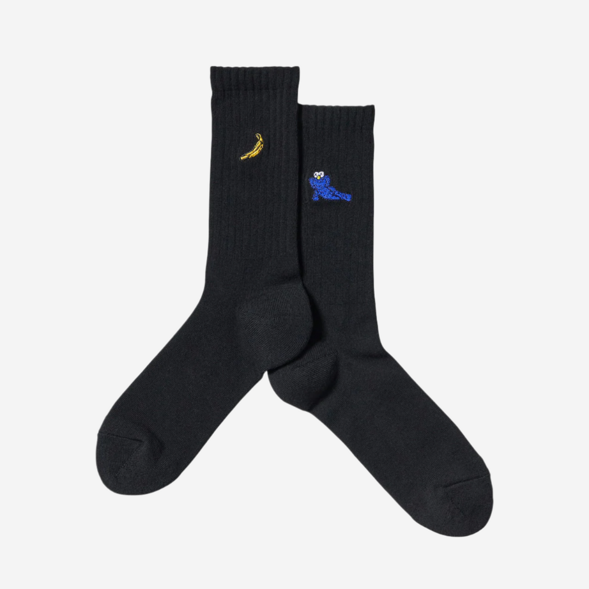 Kaws X Uniqlo X Andy Warhol Banana Socks Black – 3KICKS