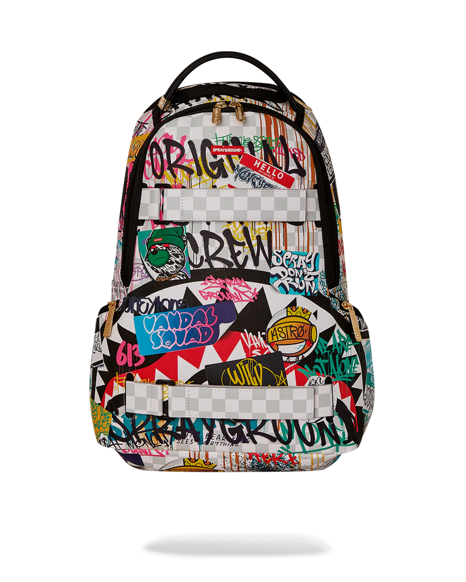 Sprayground Create Another Day Skateboard Backpack – 3KICKS