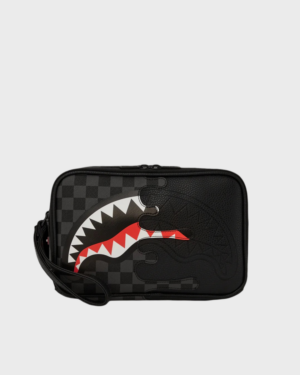 Sprayground Unfinished Shark Toiletry – 3KICKS