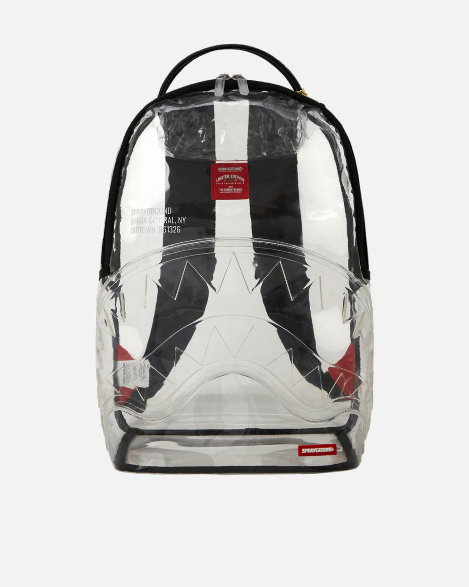 Sprayground Shark Central Clear Backpack – 3KICKS