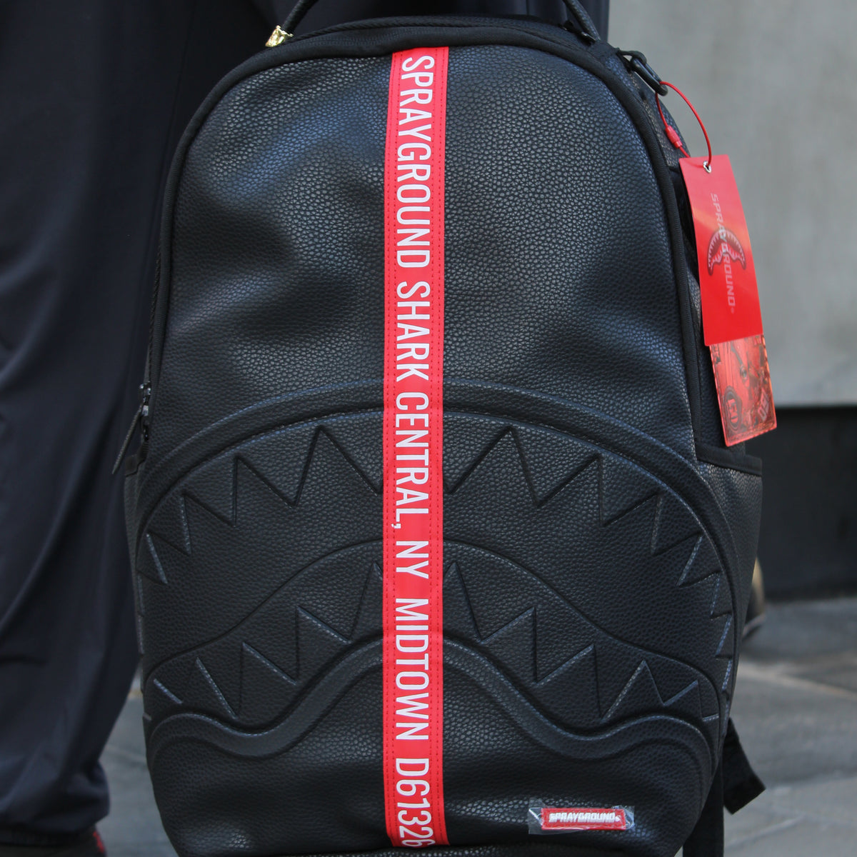 Sprayground Shark Central Next Stop Zip DLXSV Backpack – 3KICKS