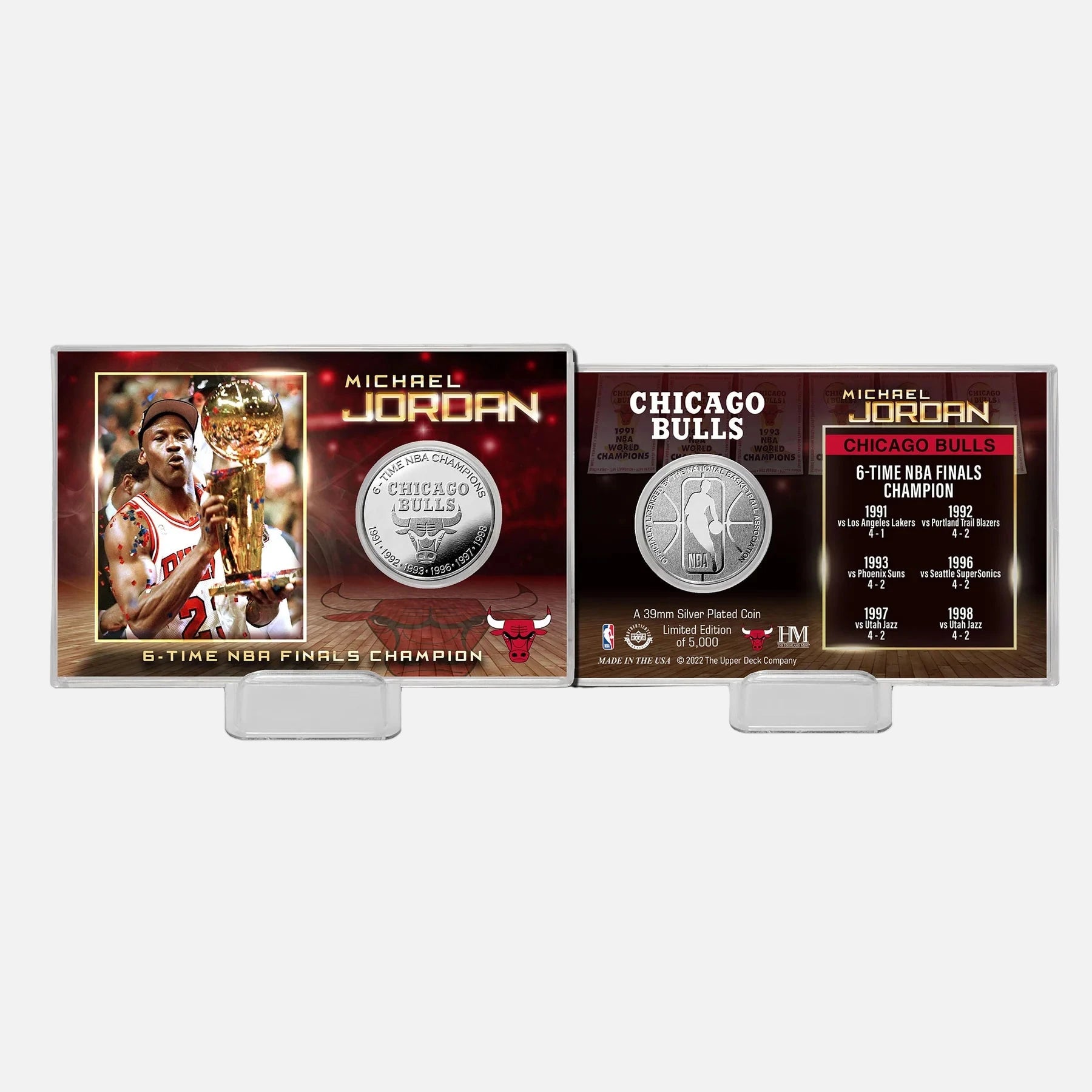 MICHAEL JORDAN (Bulls) Silver Mint Coin