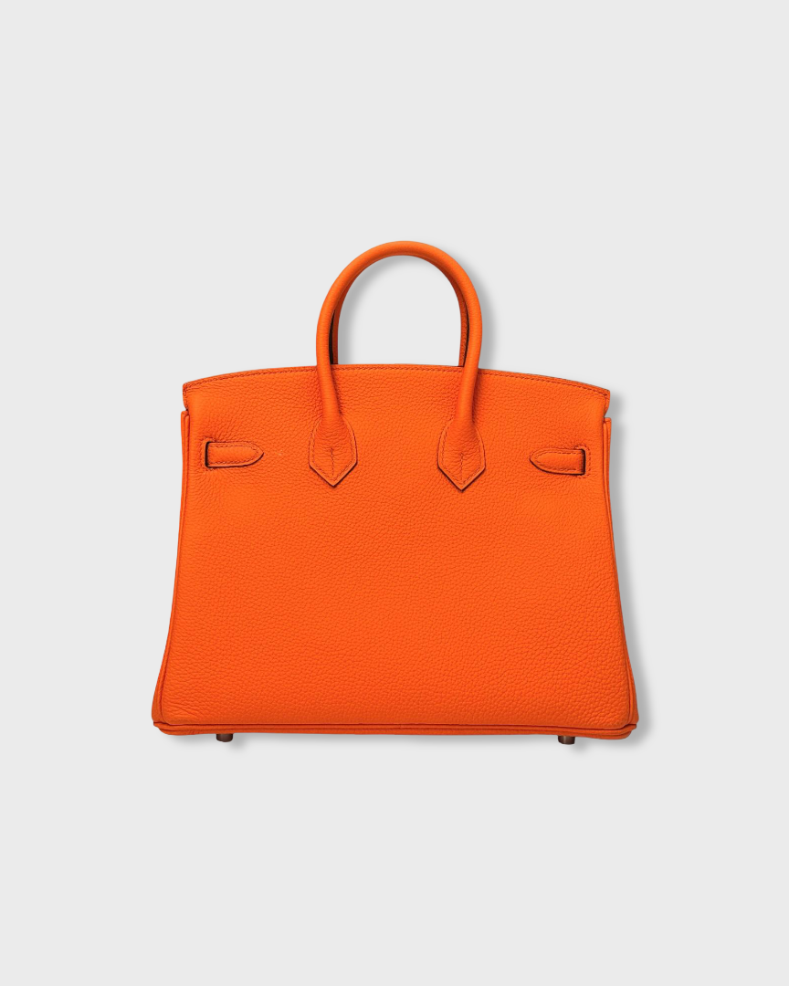 Hermès Birkin 25 Orange Togo (PHW) – 3KICKS