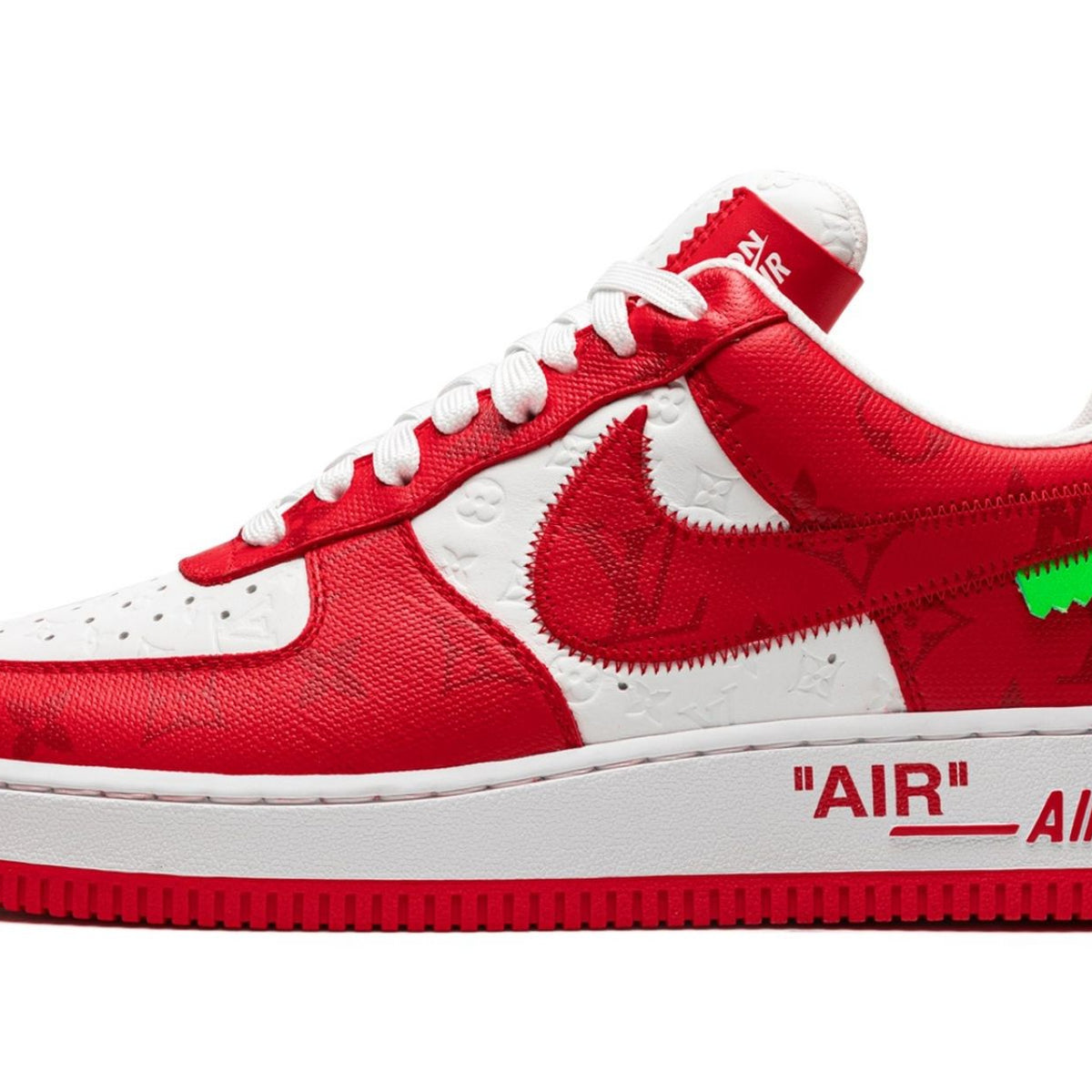 Louis Vuitton x Nike Air Force 1 Low "Virgil Abloh" Red – 3KICKS