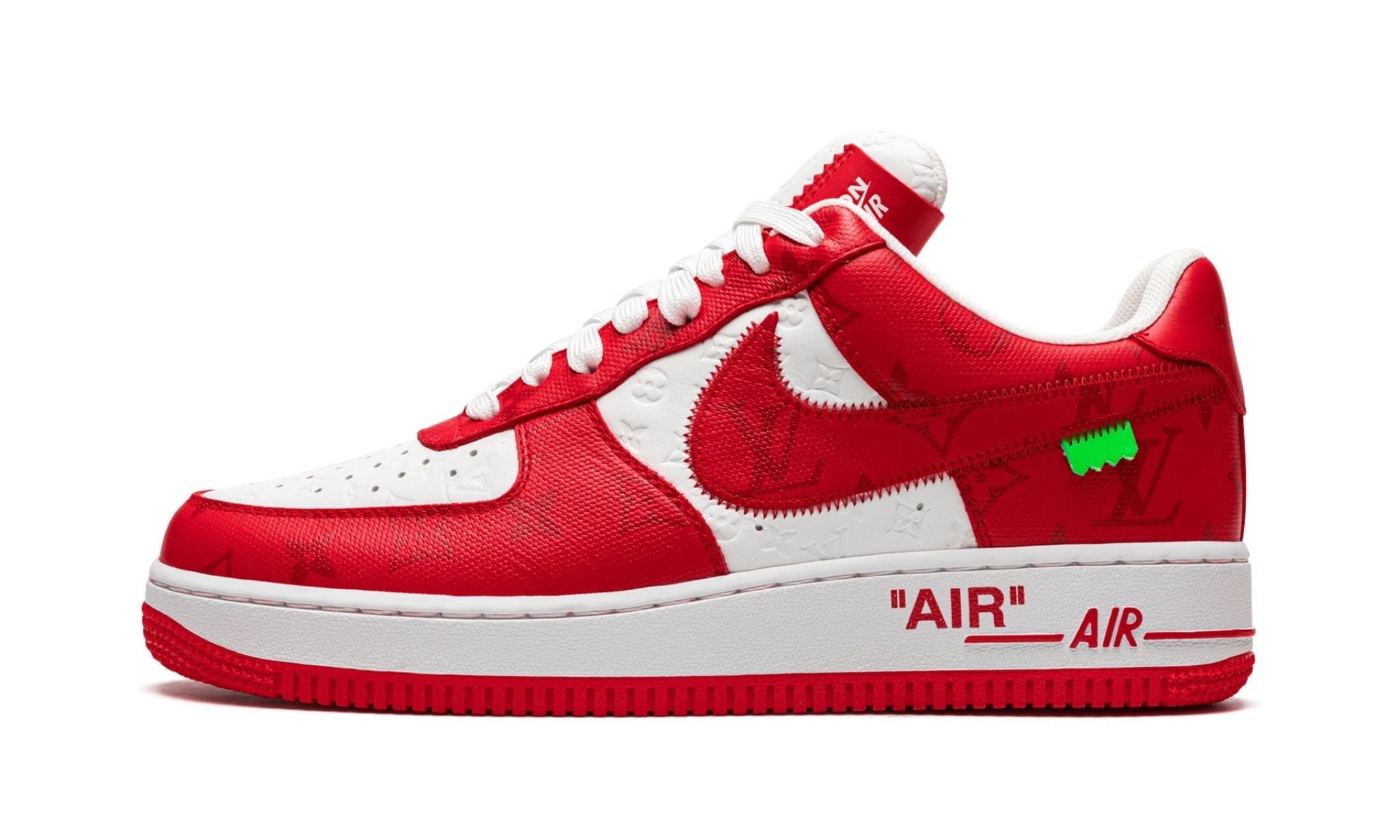 Louis Vuitton x Nike Air Force 1 Low "Virgil Abloh" Red – 3KICKS